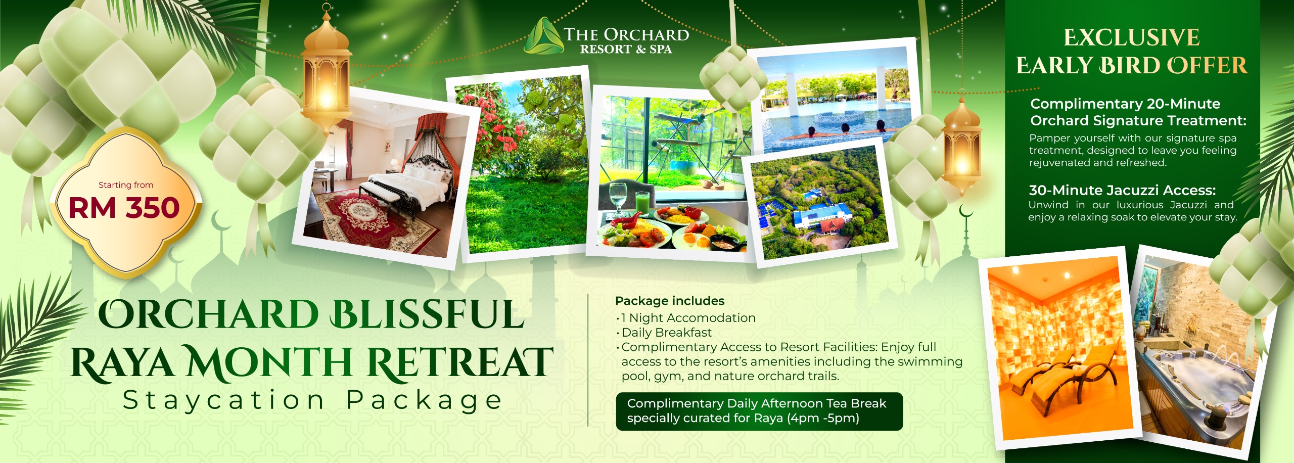 Orchard Blissful Raya Month Retreat - The Orchard Resort and Spa
